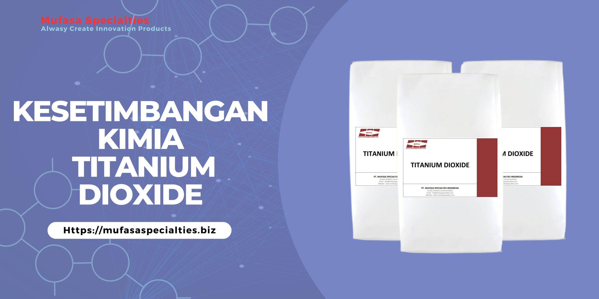Kesetimbangan Kimia Titanium Dioxide Pada Berbagai Situasi
