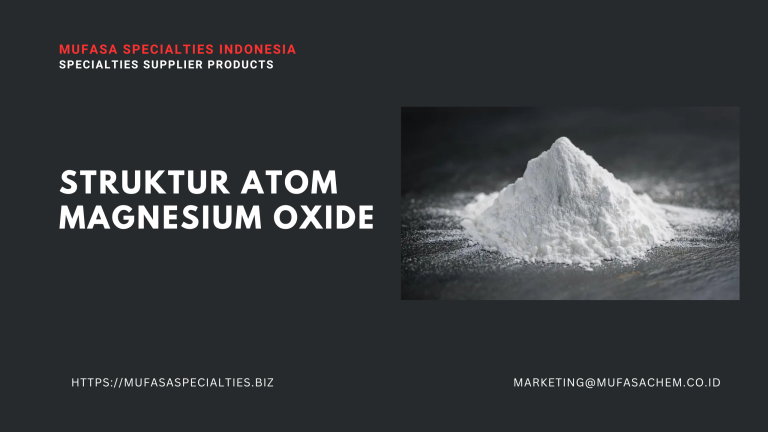 Struktur Atom Magnesium Oxide